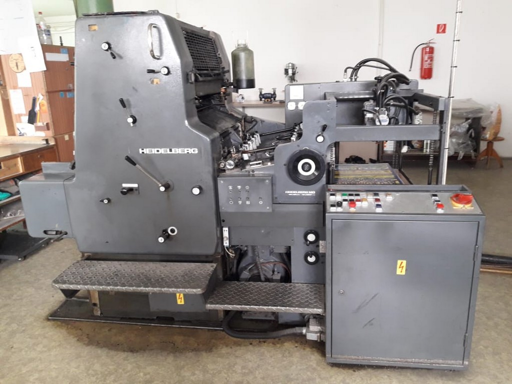 Heidelberg MO offset printing press - MACHIZON